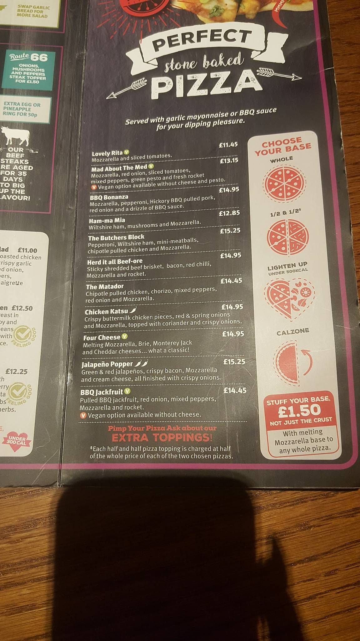 Menu at Yorkshire Rose pub & bar, Huddersfield