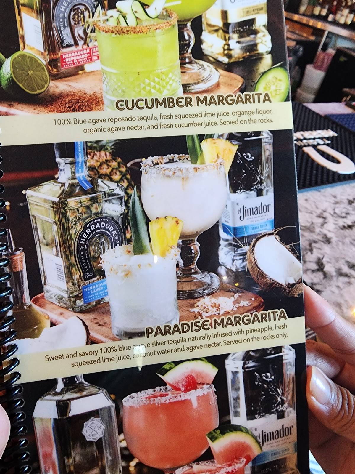 Menu at Zama Mexican Cuisine & Margarita Bar, Kennesaw