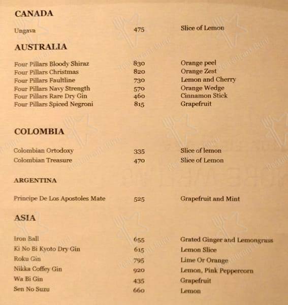 Menu at M Dining + Bar M, Makati, 2294 Chino Roces Ave