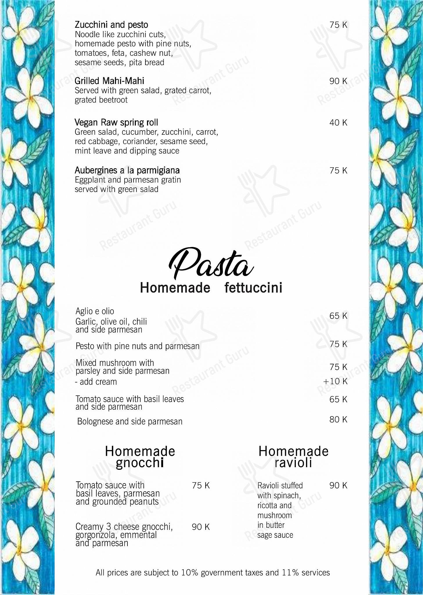 Menu at Abracadabra by Mu Bunglaow restaurant, Pecatu