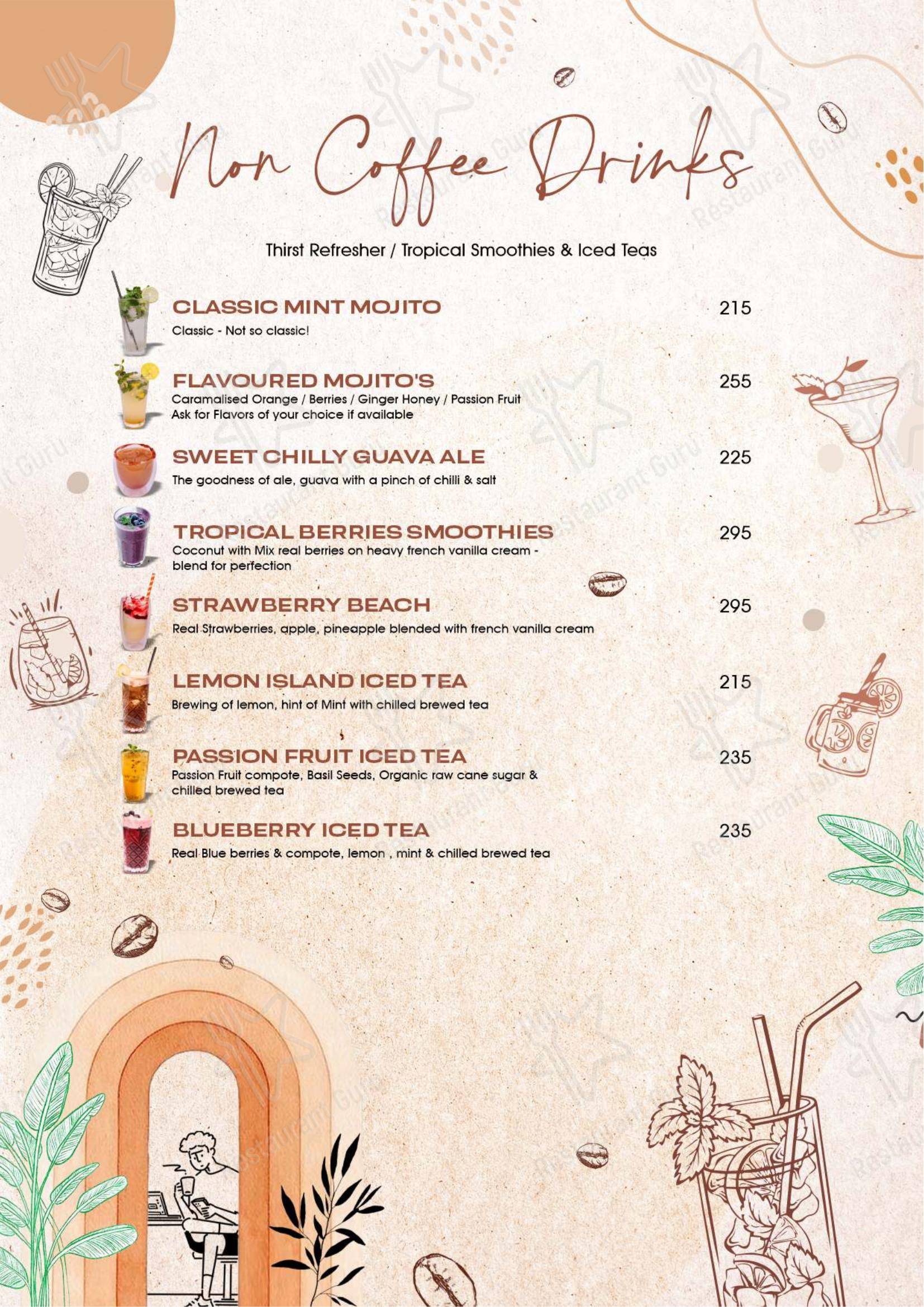 Menu at 801 - Specialty Coffee & More, Surat