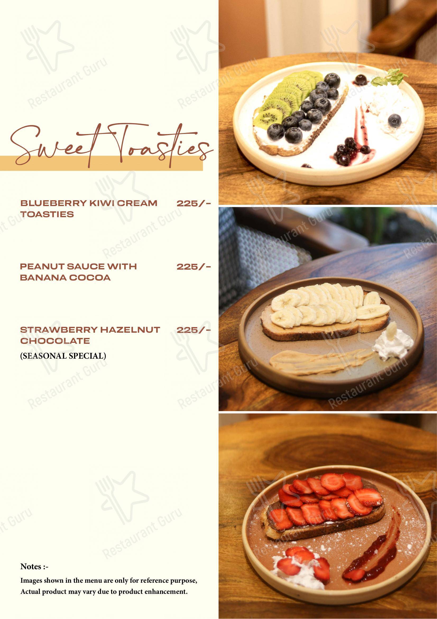 Menu at 801 - Specialty Coffee & More, Surat