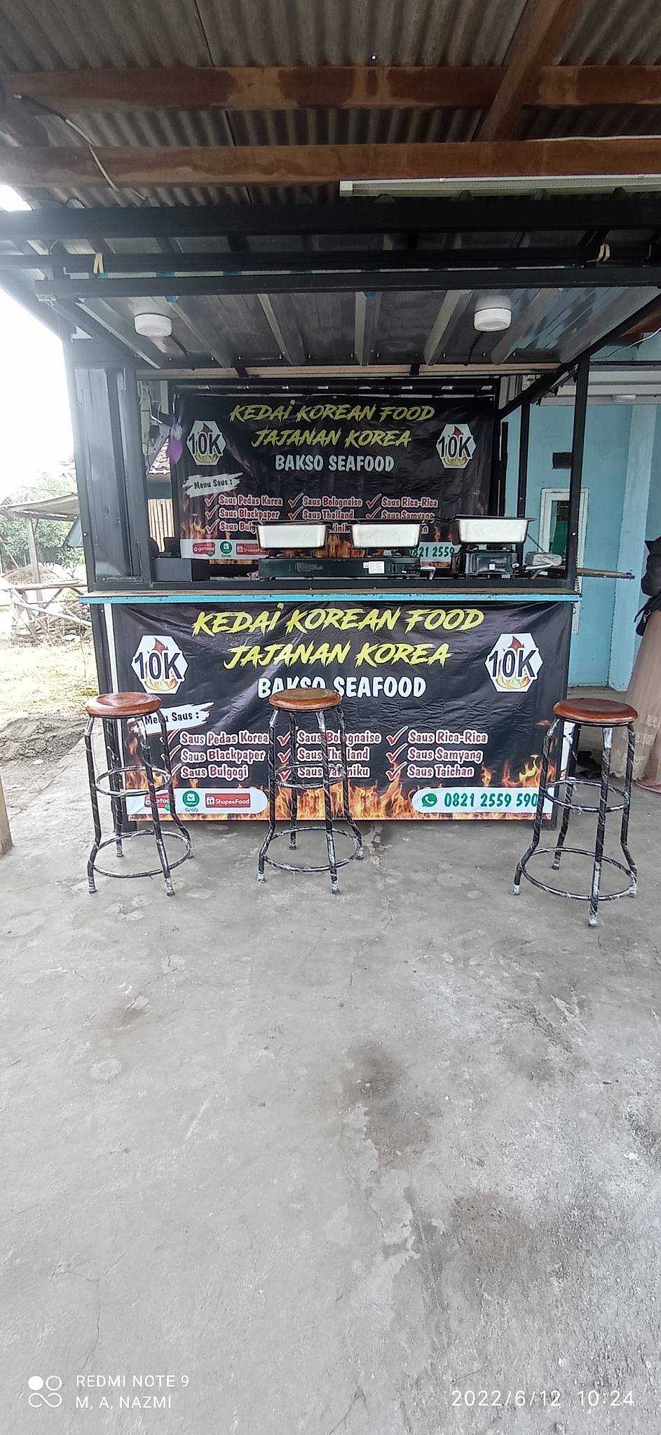 Menu at kedai korean food (jajanan korea bakso seafood) restaurant ...