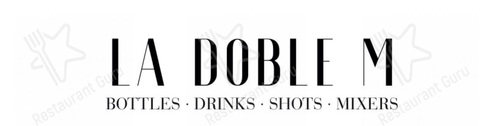 Menu at La Doble M Restaurant & Bar, McAllen