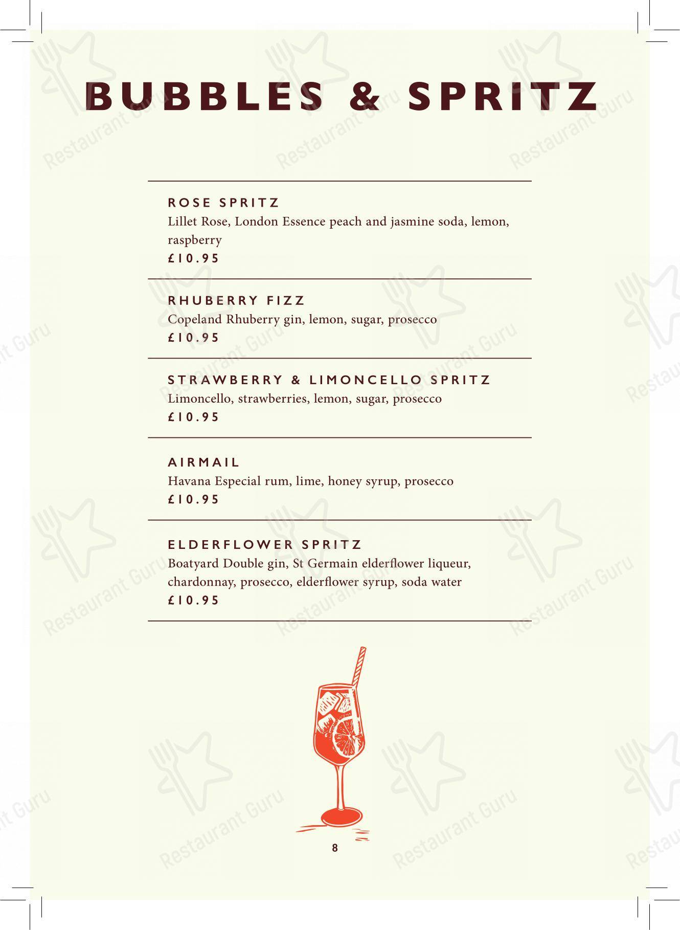 Menu at The Cloth Ear pub & bar, Belfast