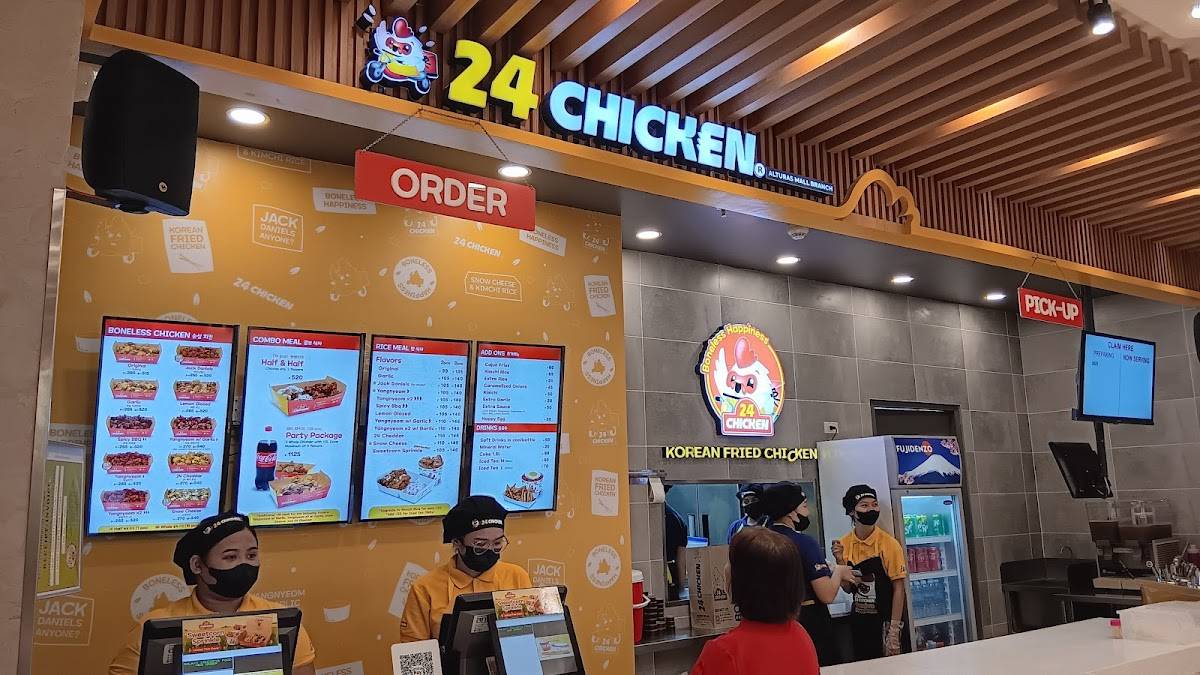 Menu at 24 Chicken Alturas Mall restaurant, Tagbilaran City