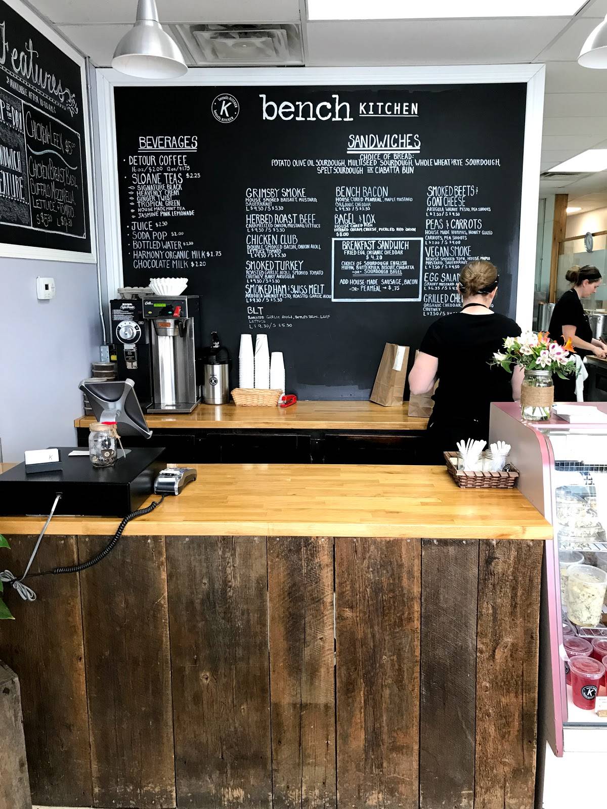 Carta del café 270 Bench Kitchen, Grimsby
