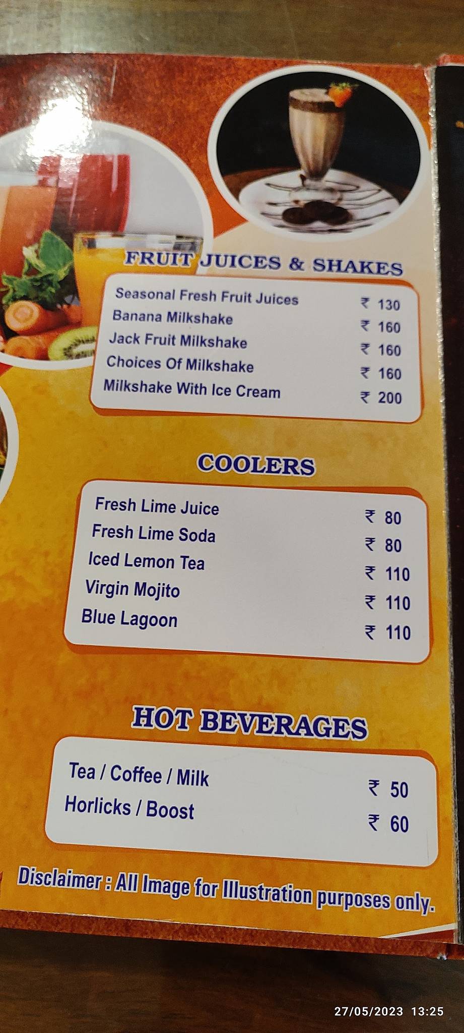 Menu at AMMAN MULTI CUISINE RESTAURANT, India