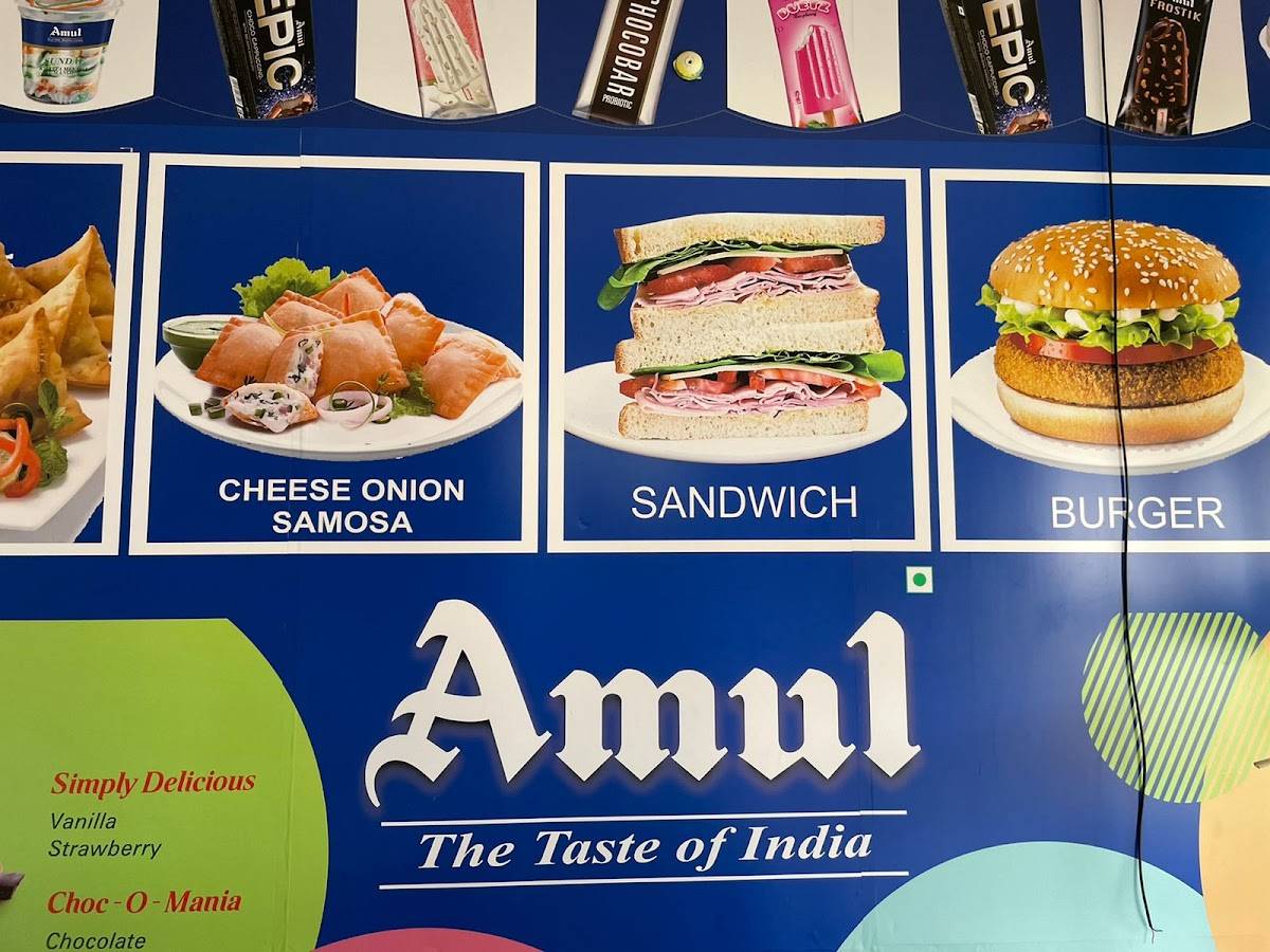 Menu at AMUL ICE CREAM CAFE RESTAURANT, Nayagarh