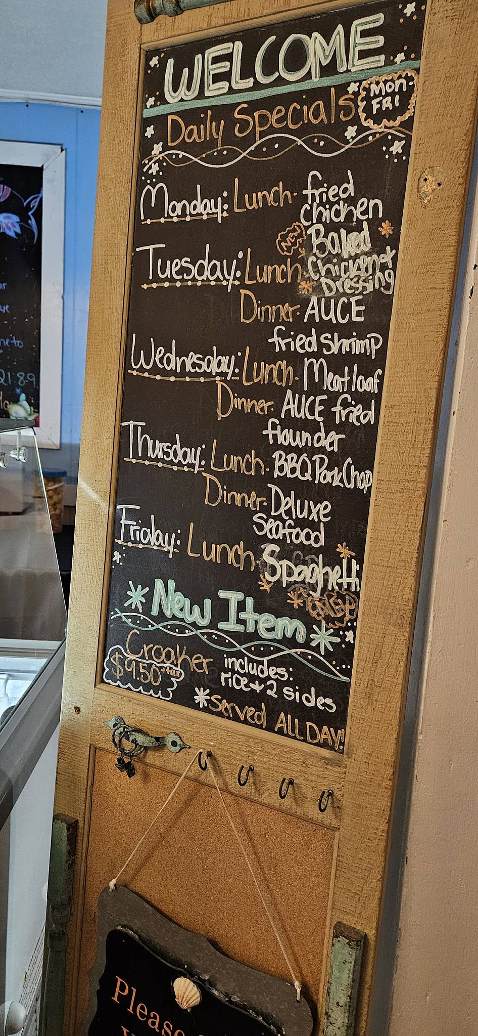 Menu at Adam's Seafood and Steaks steakhouse, Tabor City