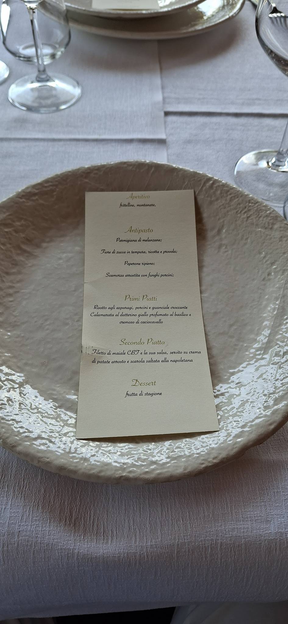 Menu da Agriturismo Piku ristorante, Sala