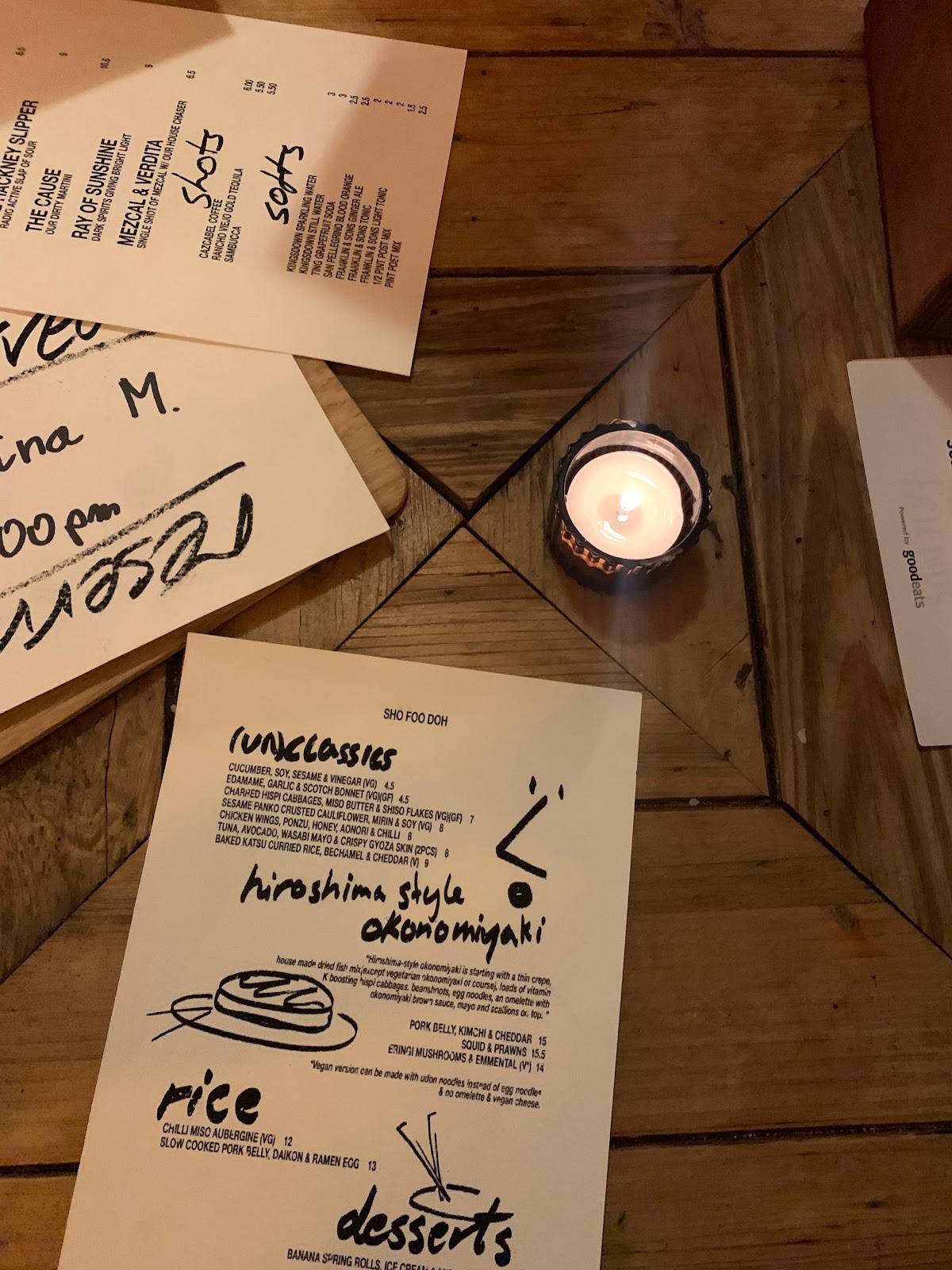 Menu at All My Friends pub & bar, London