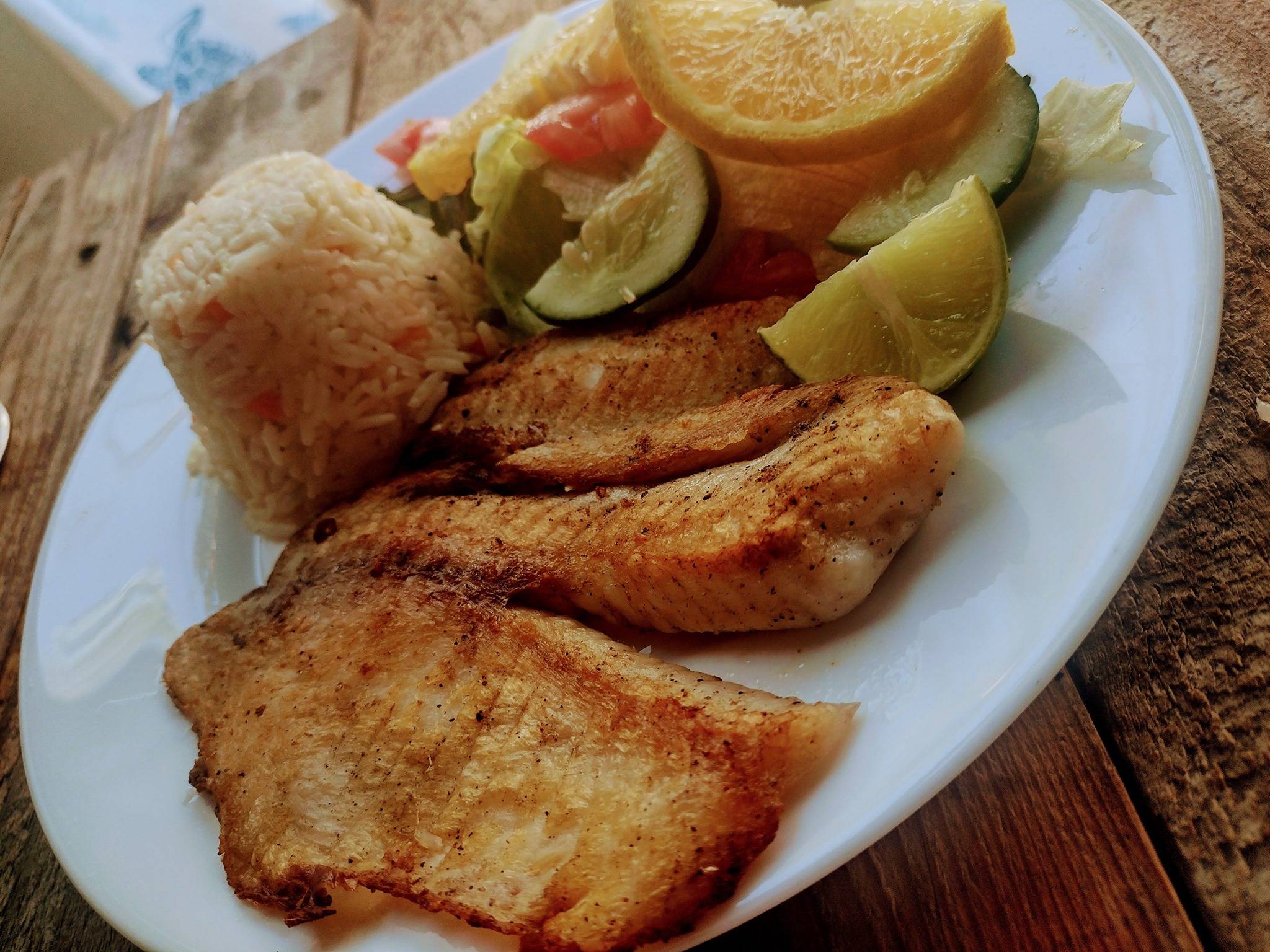 Menu at Altamar restaurant, Tepic