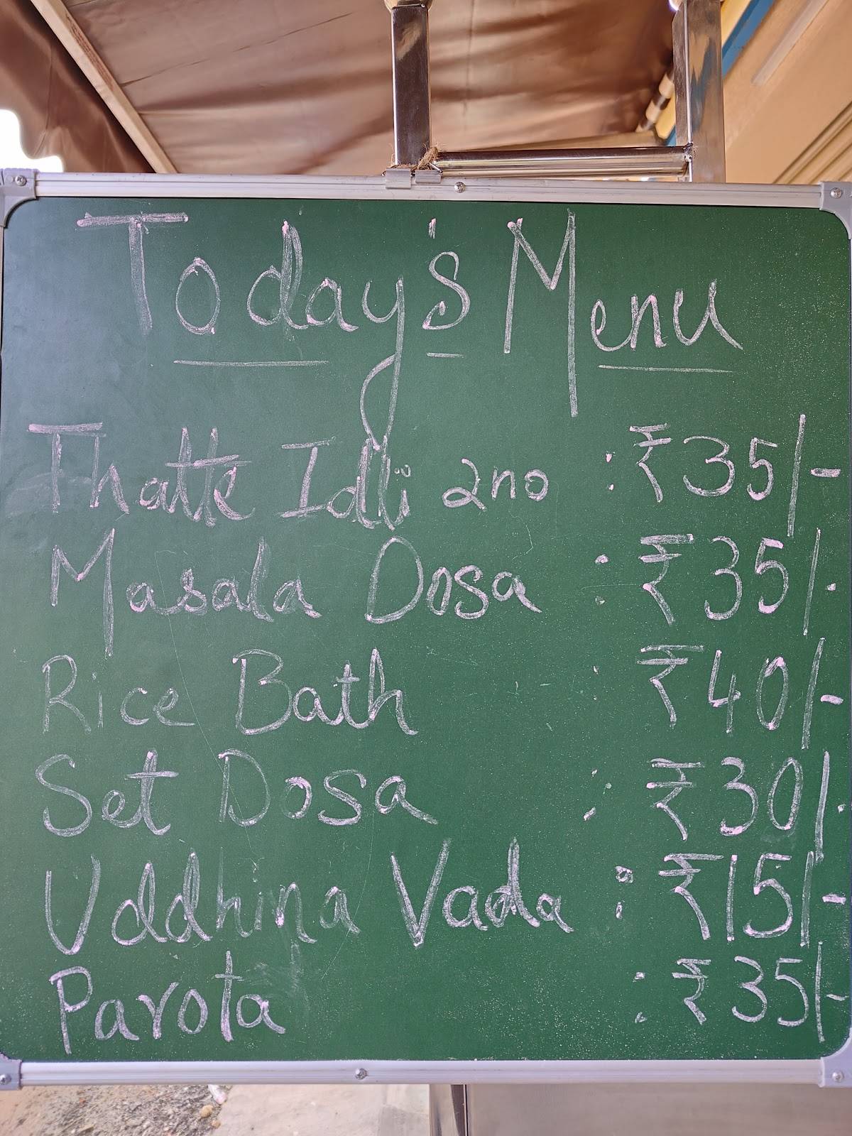 Menu at Ambika's Kitchen and Cafe, Bengaluru