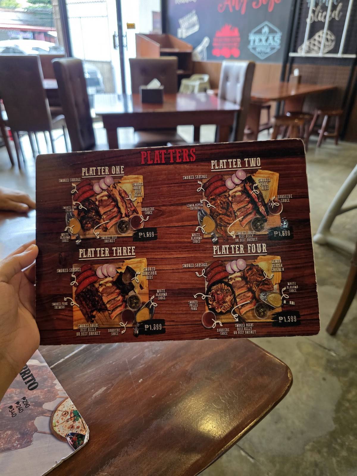 Menu at RK SMOKEY BAR & RESTO, Angeles