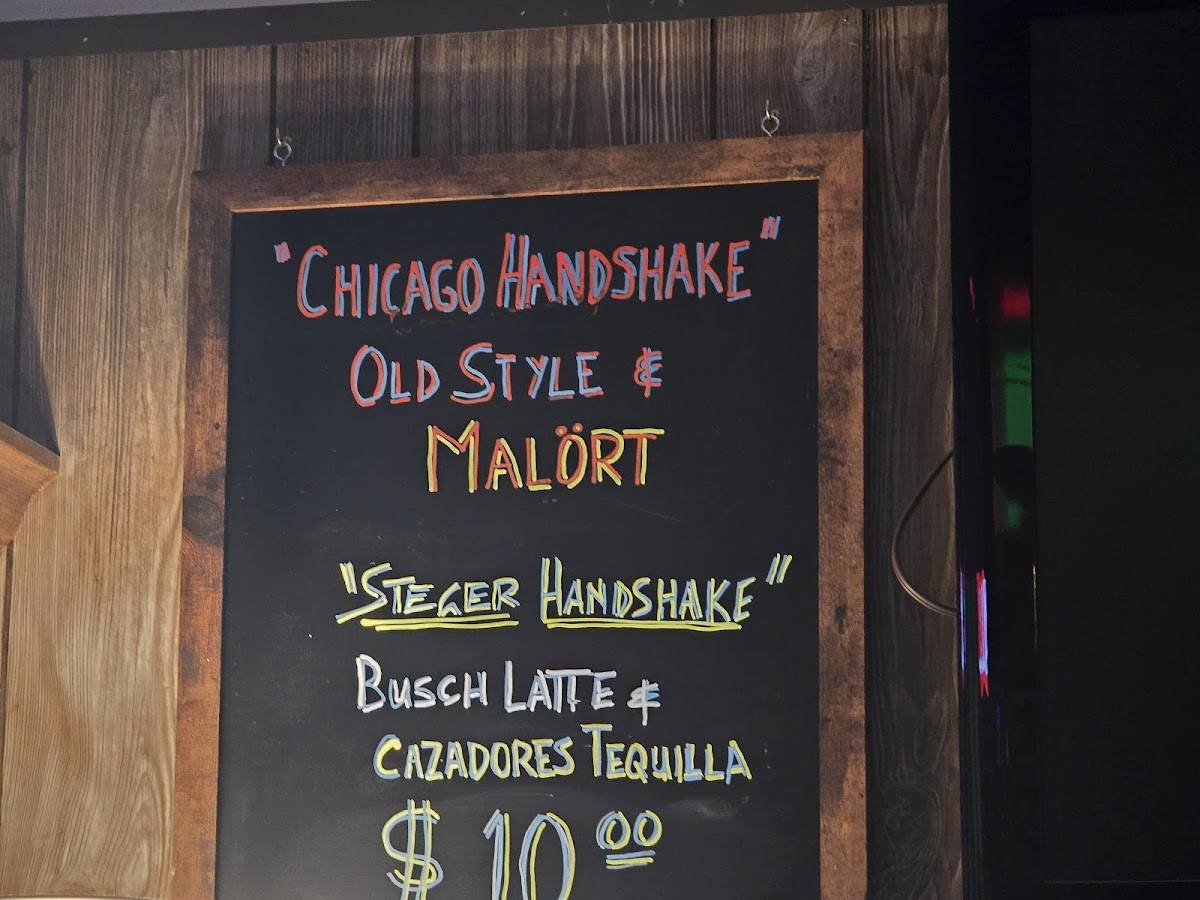 Menu at Austin Community Tavern pub & bar, Steger