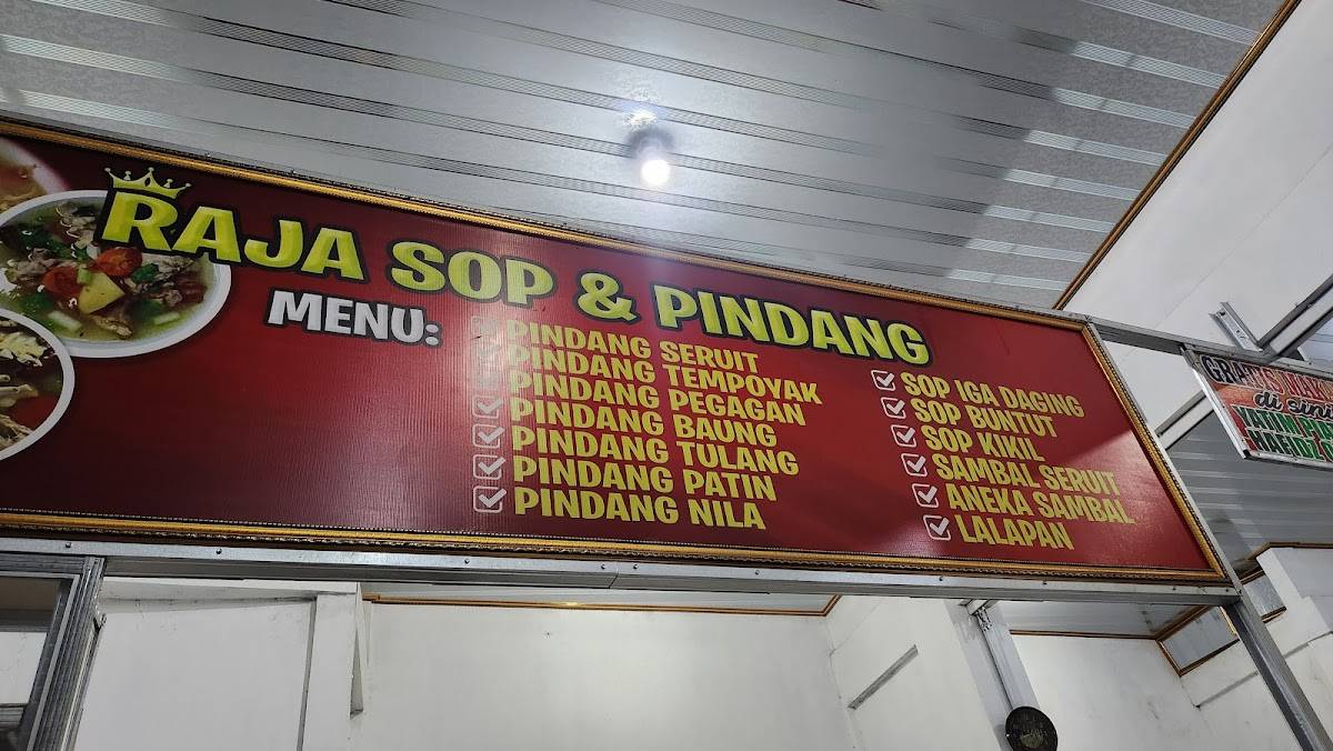 Menu at BAKSO SONY KOTABUMI, RAJA SOP DAN PINDANG restaurant, Kotabumi