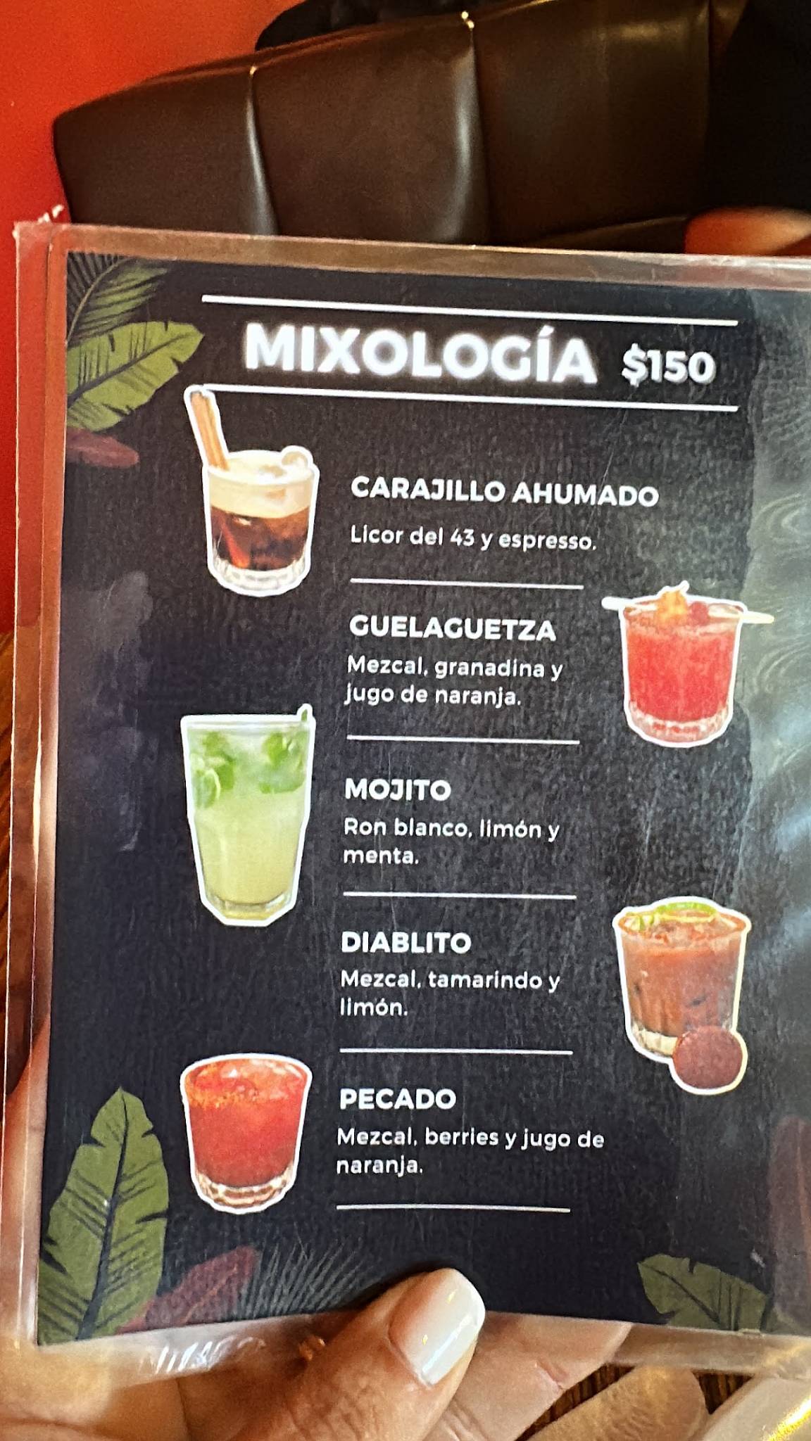 Carta de barbacoa La Casa del Tutuli, Mexicali