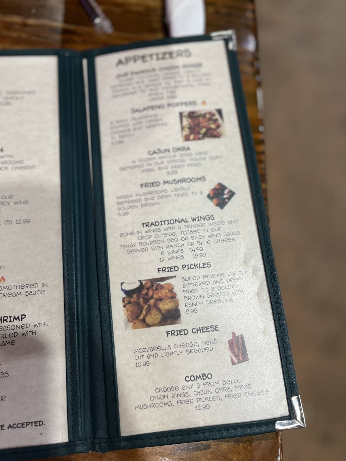 Menu at Beefmaster Steakhouse, Ballinger