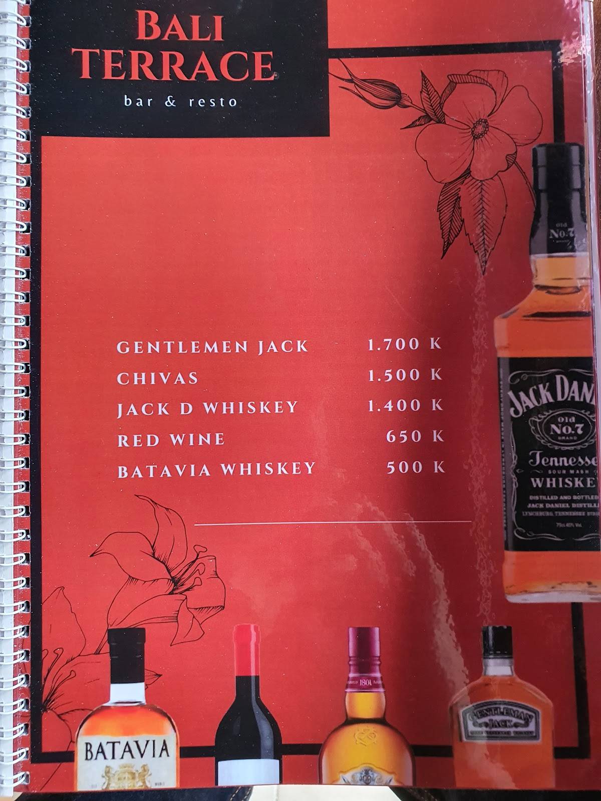 Menu at Bali Terrace Cafe Lippo Cikarang, Bekasi Regency