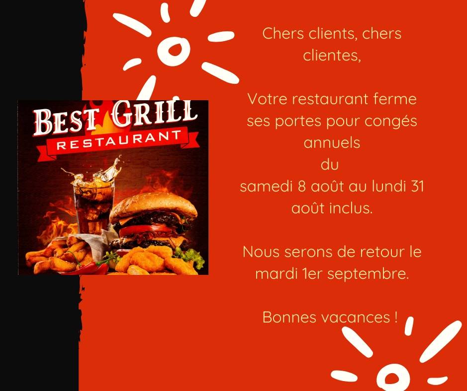 Menu at Best Grill restaurant, Landser