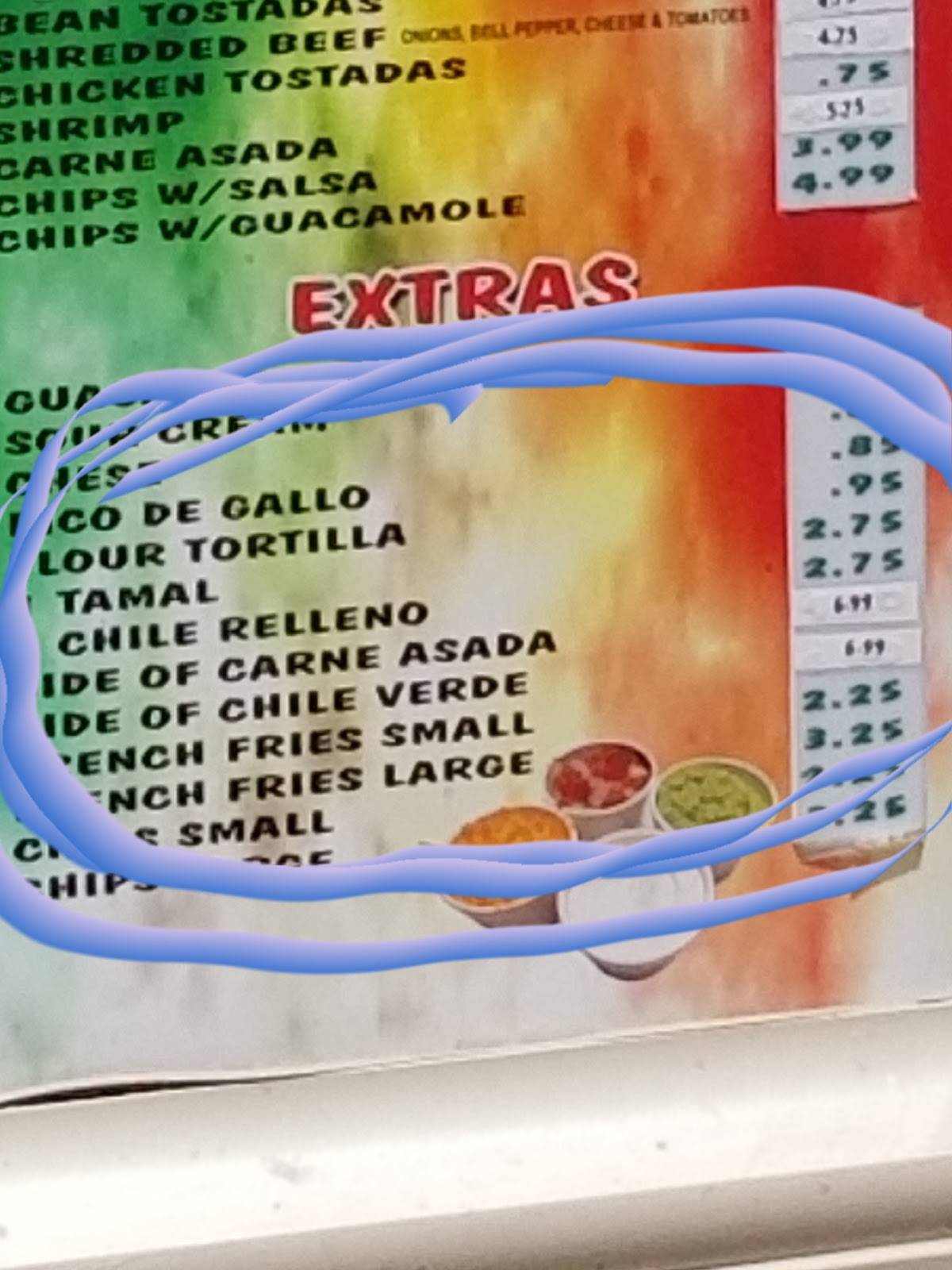 Carta del restaurante Betos Mexican Food, West Jordan, W 7800 S