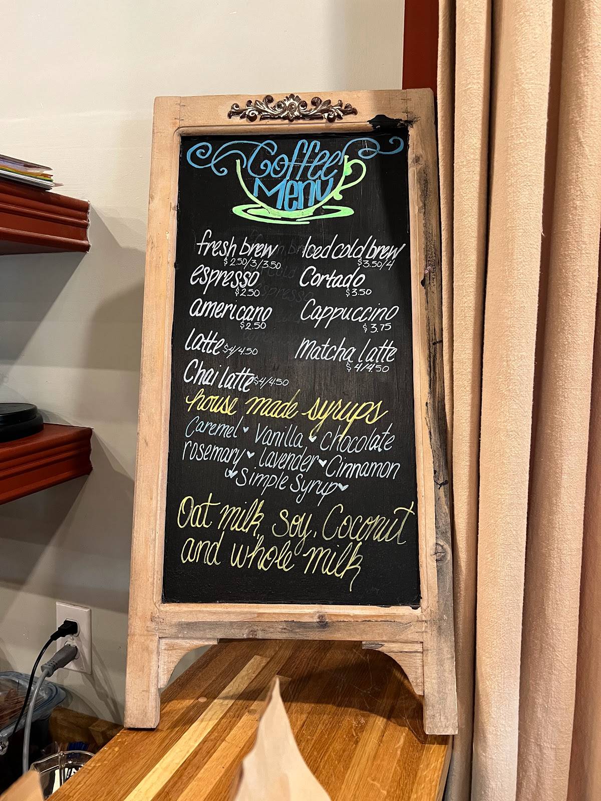 Menu at Bird Dog Cafe, Laurel