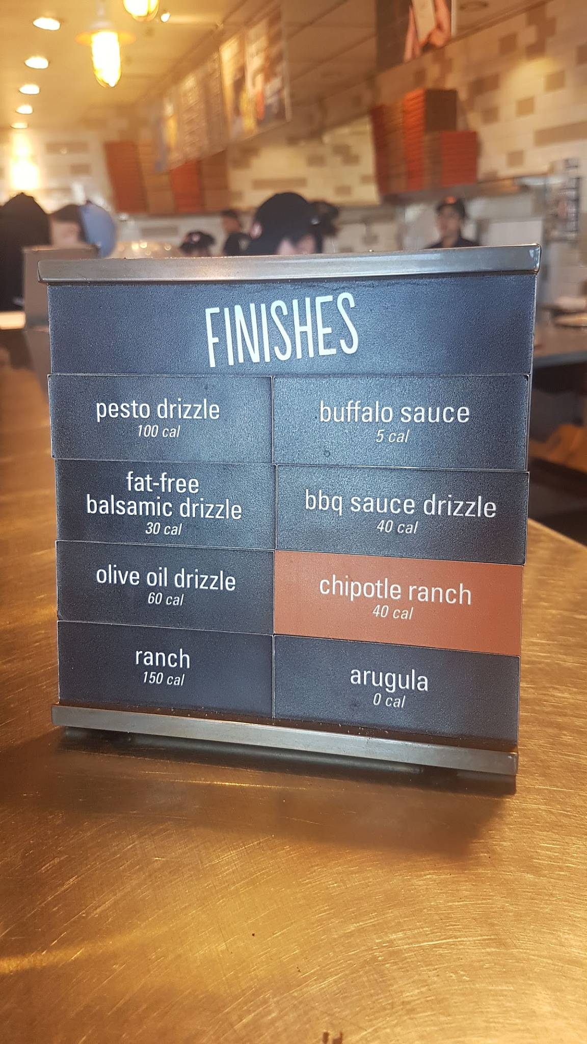 Menu at Blaze Pizza pizzeria, Calgary, 32 St NE #2