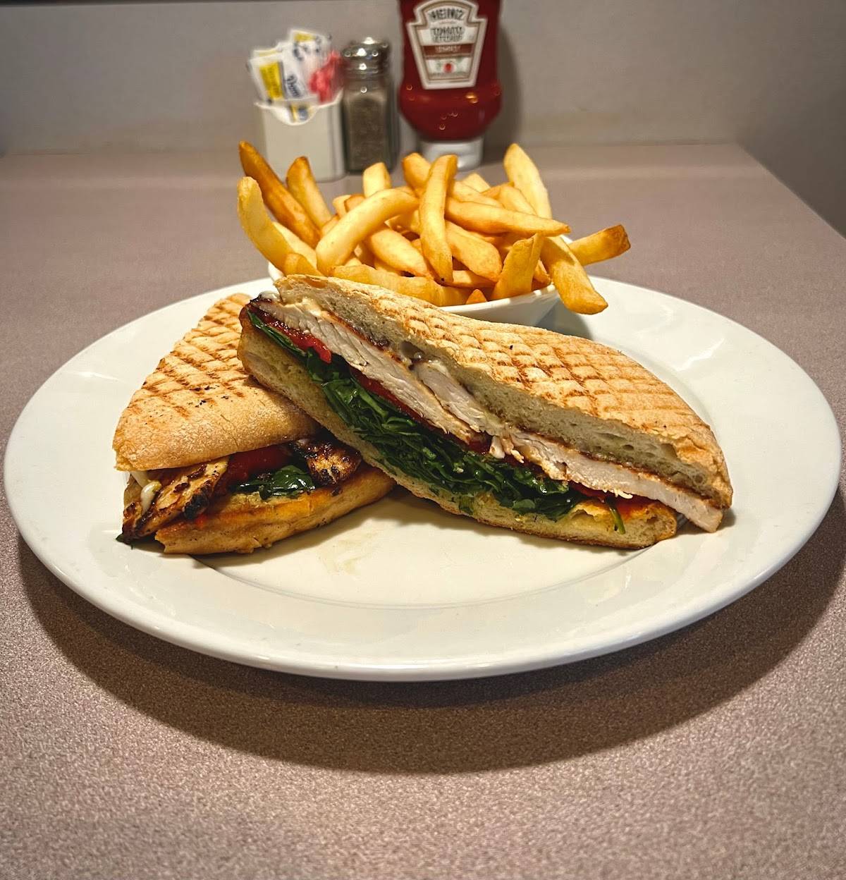 Menu at Blue Angel restaurant, Plainview
