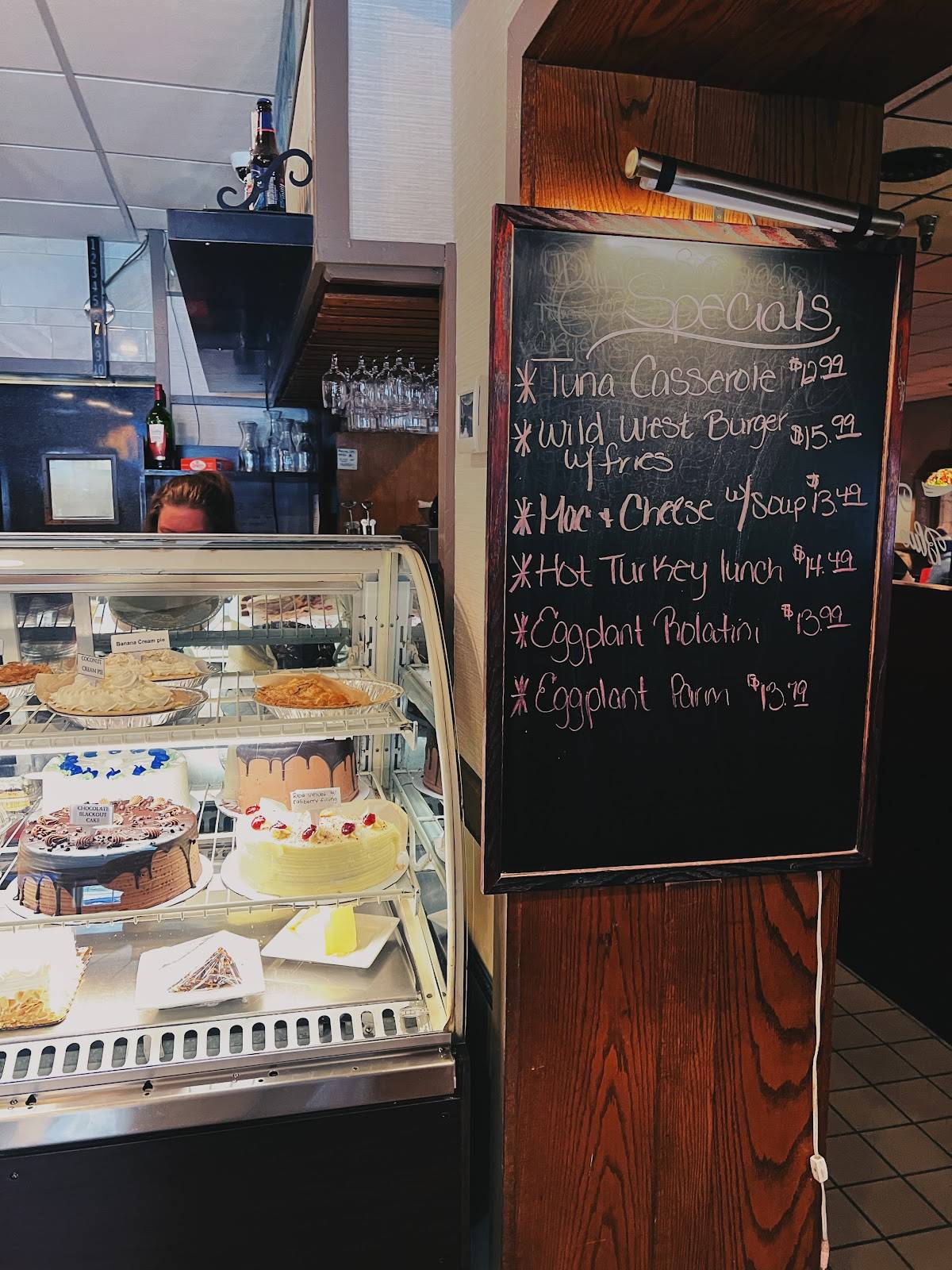 Menu at Blue Ribbon Restaurant & Bakery, Schenectady