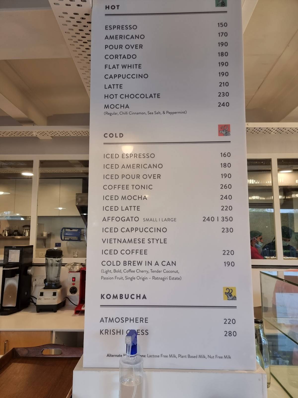 Menu at Blue Tokai Coffee Roasters Mehrauli 1AQ, New Delhi