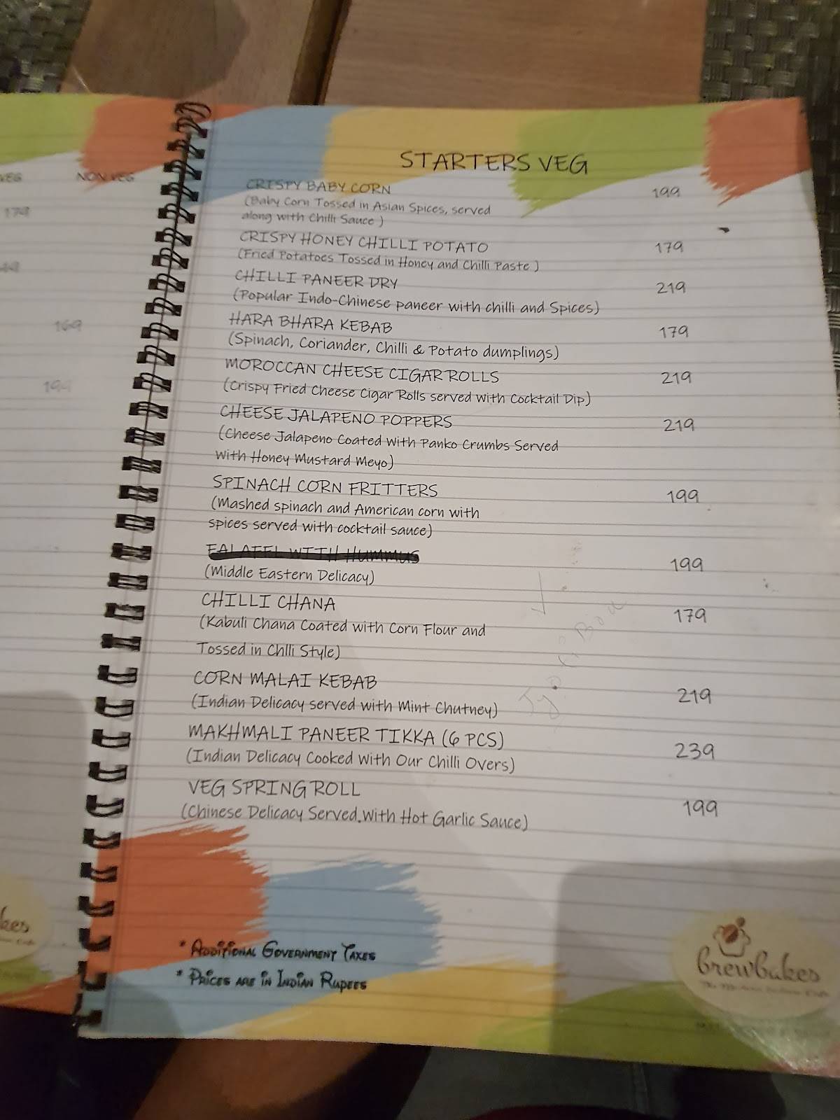 Menu at HaNa - Luxury Fine Dine In, Purulia