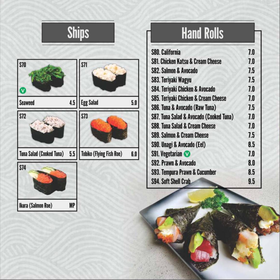 Menu at Ginga - Fortitude Valley restaurant, Fortitude Valley