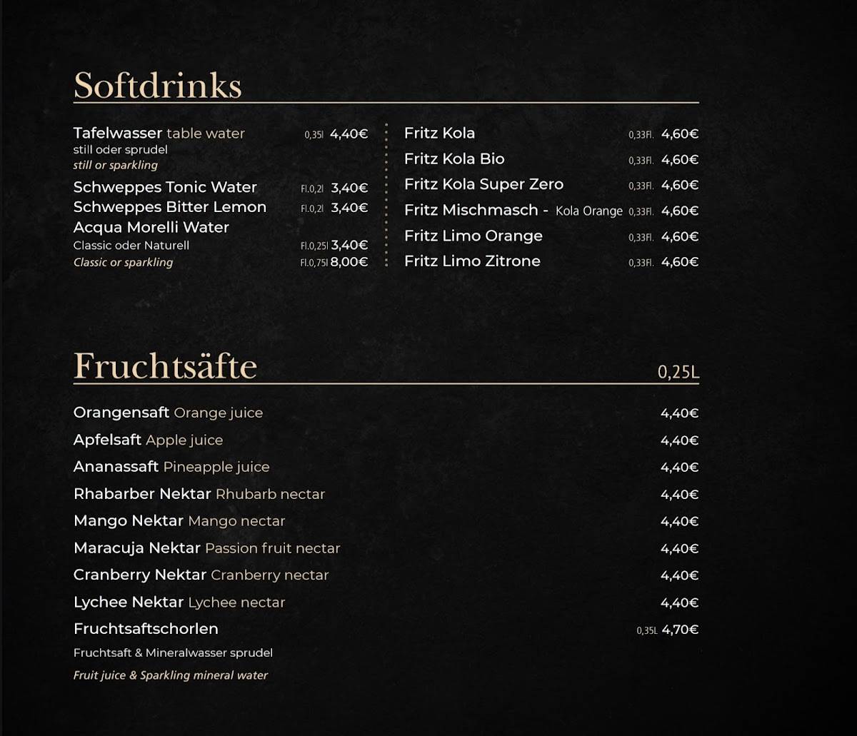 Speisekarte von Buddha's Kitchen Eckernförde restaurant, Eckernförde