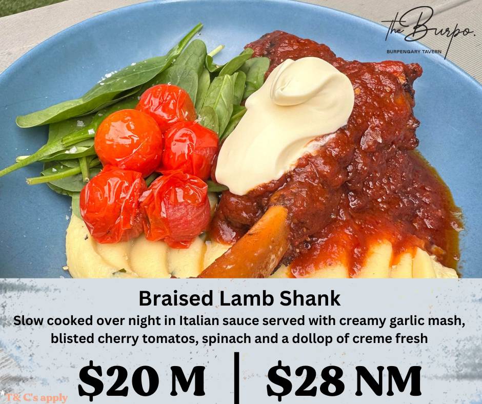 Menu at Burpengary Tavern pub & bar, Burpengary