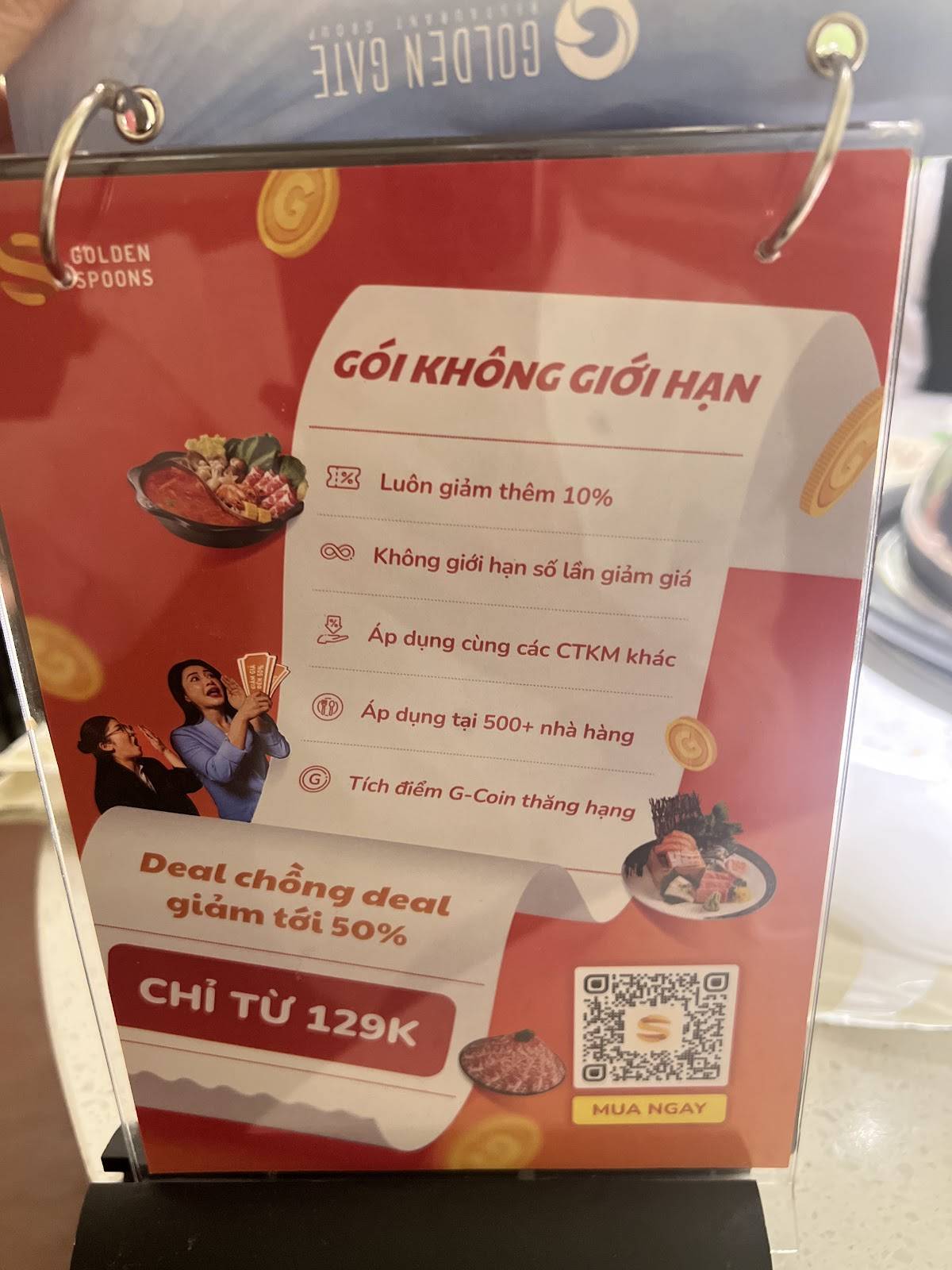 Menu at CLOUD POT Cao Thắng restaurant, Ho Chi Minh City, 59B Đ. Cao Thắng