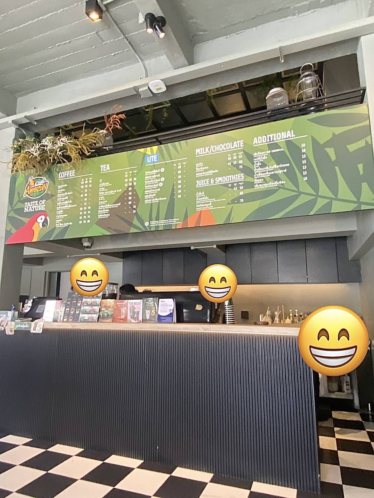 Carta de Café Amazon, Phitsanulok, 112