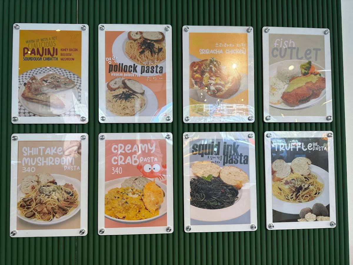 Menu at Cafe Elim, Mandaue City