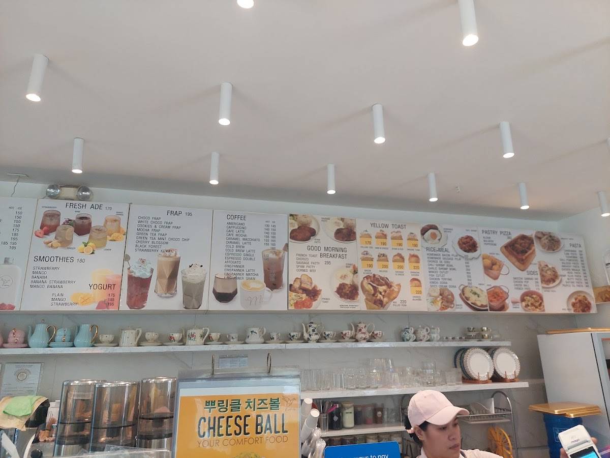 Menu at Cafe Elim, Mandaue City
