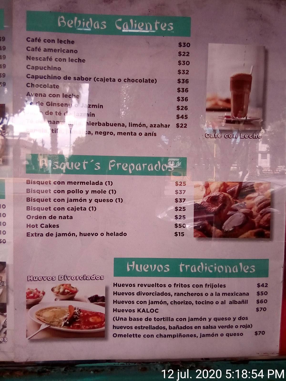 Carta de Café KA'LOC 1, Ciudad de México