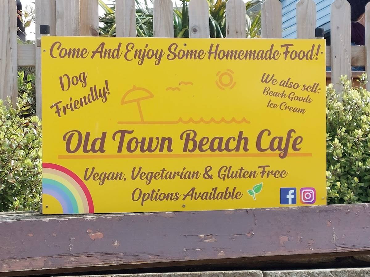 Menu at Old Town Beach Cafe, Hunstanton