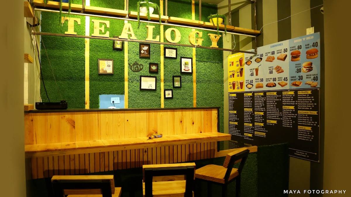 Menu at Tealogy cafe guna, Guna
