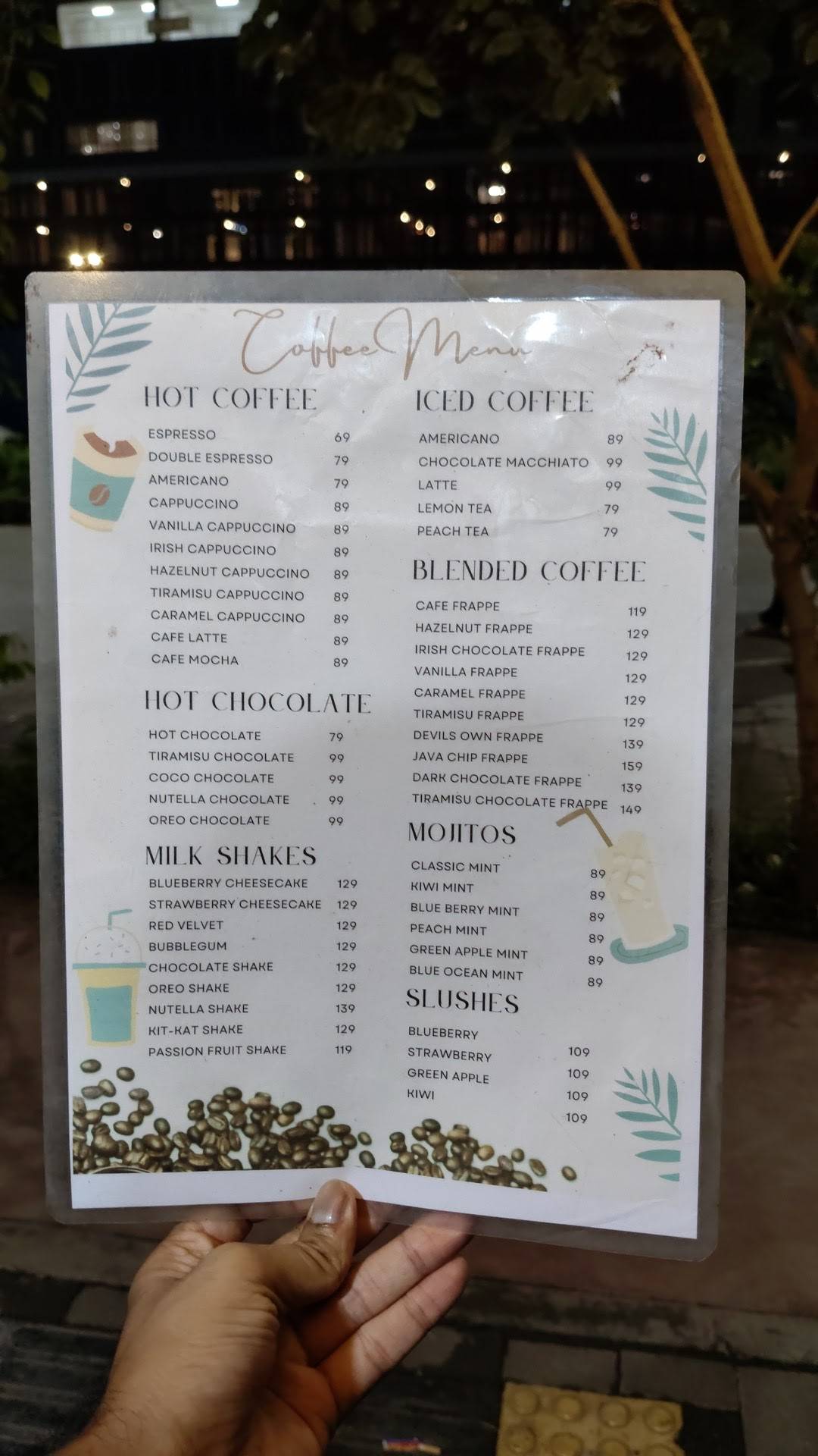 Menu at Cafe iKC, Pune