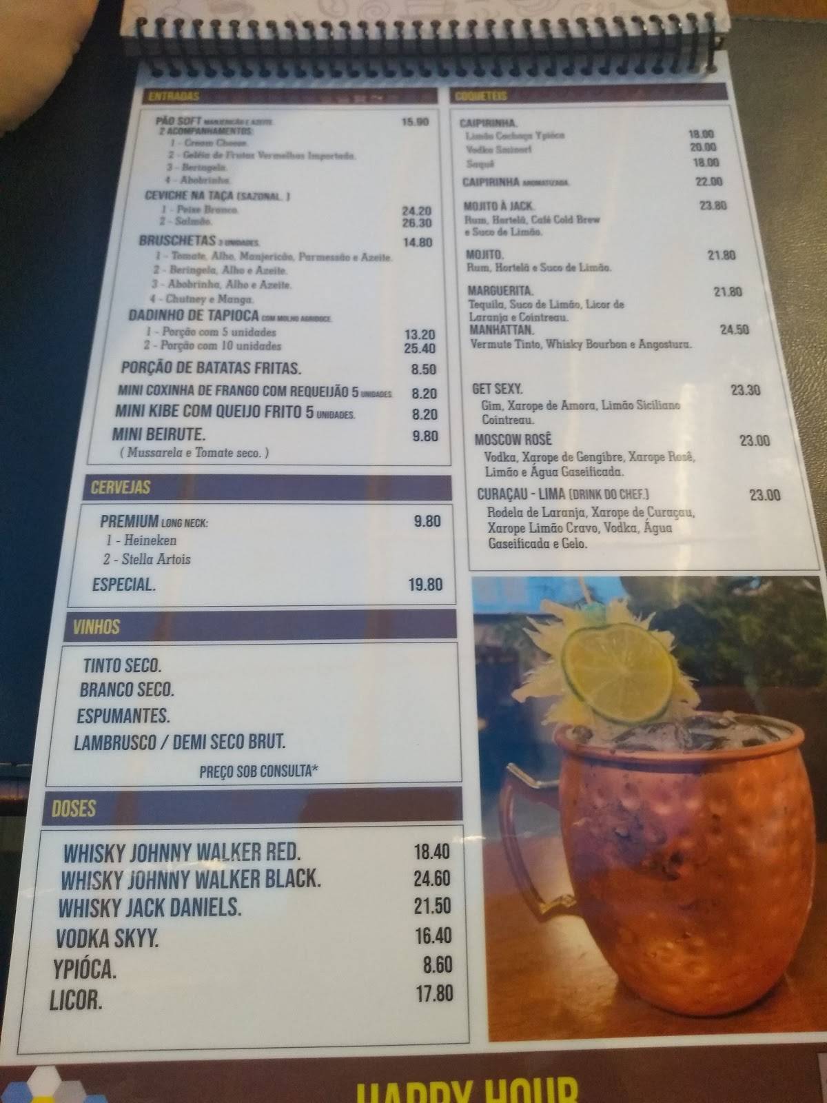 Carta de Mecca Café, Guarulhos