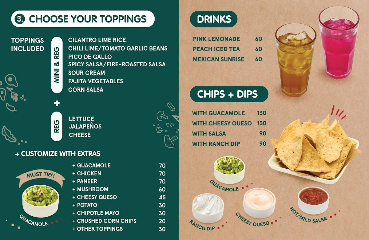 Menu at California Burrito Mexican Kitchen @ Bagmane CV Raman Nagar ...