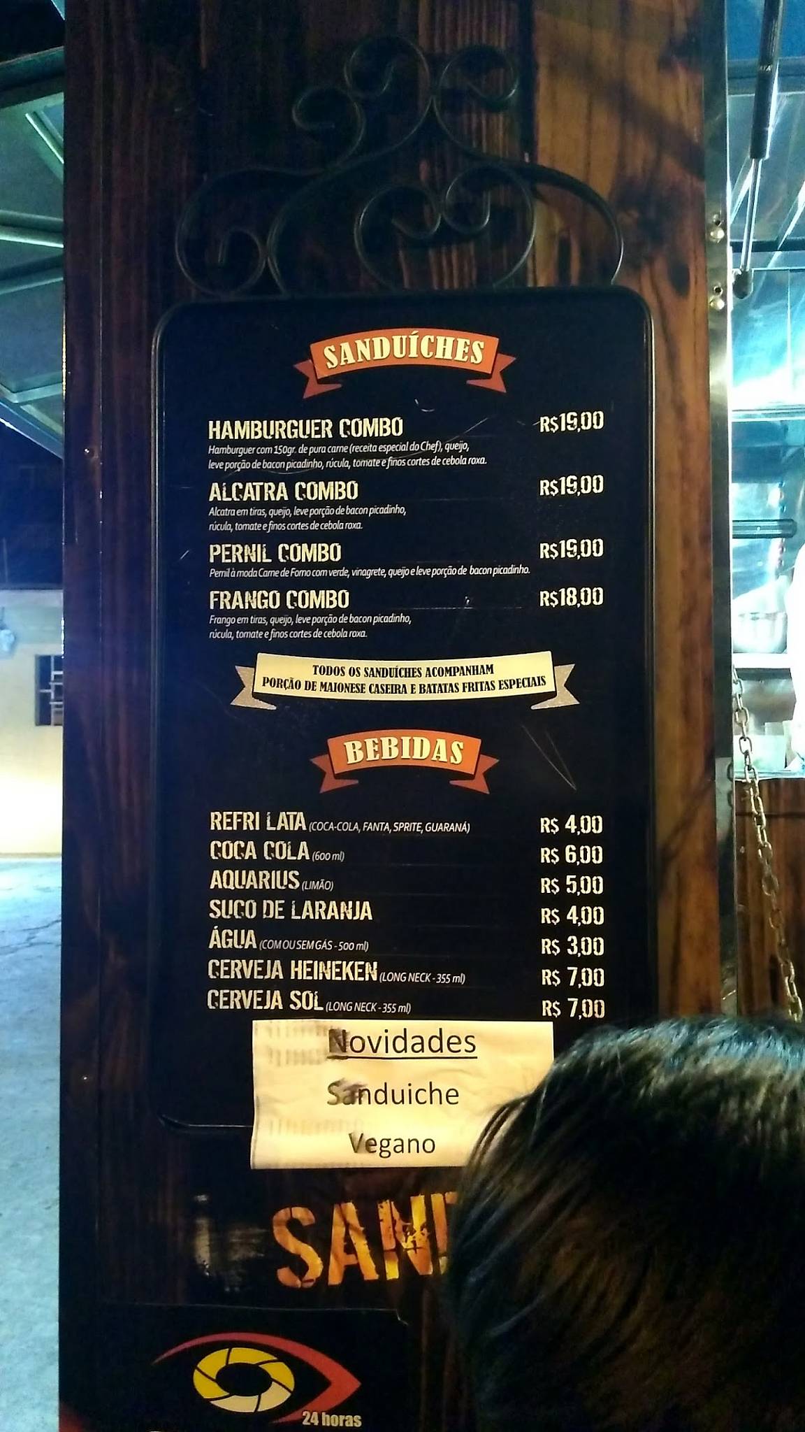 Menu em Carne de Forno churrascaria, Curitiba