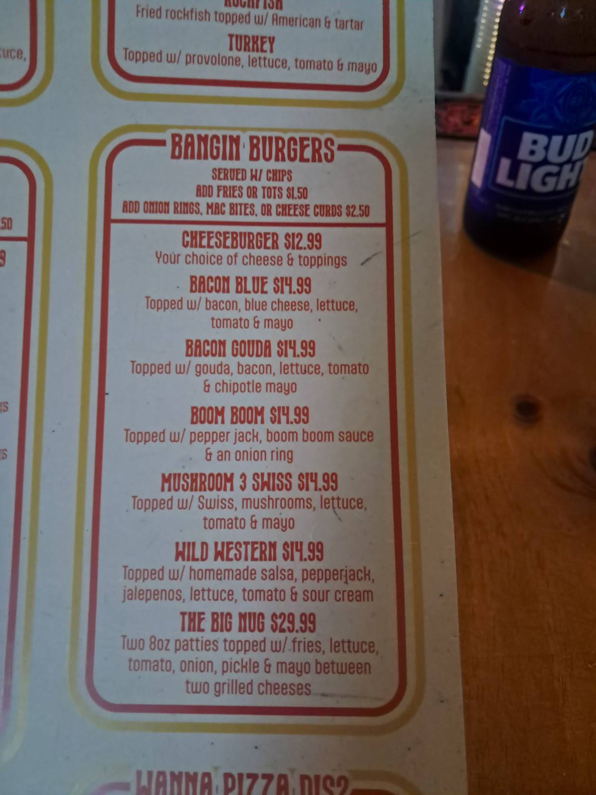 Menu at Caruso Pizza pizzeria, Ocean City, 420 S Atlantic Ave