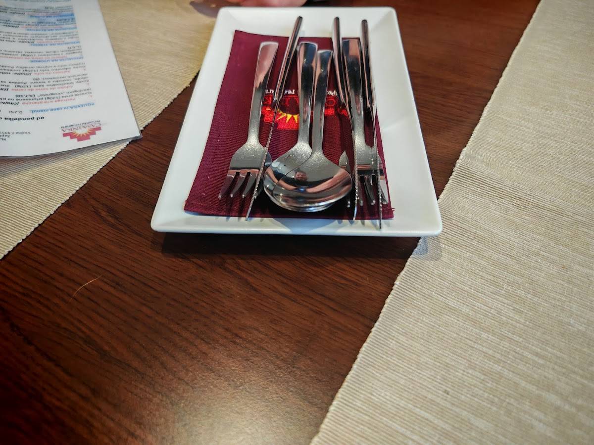 Menu at Casa Inka restaurant, Bratislava, Mýtna 2875/34