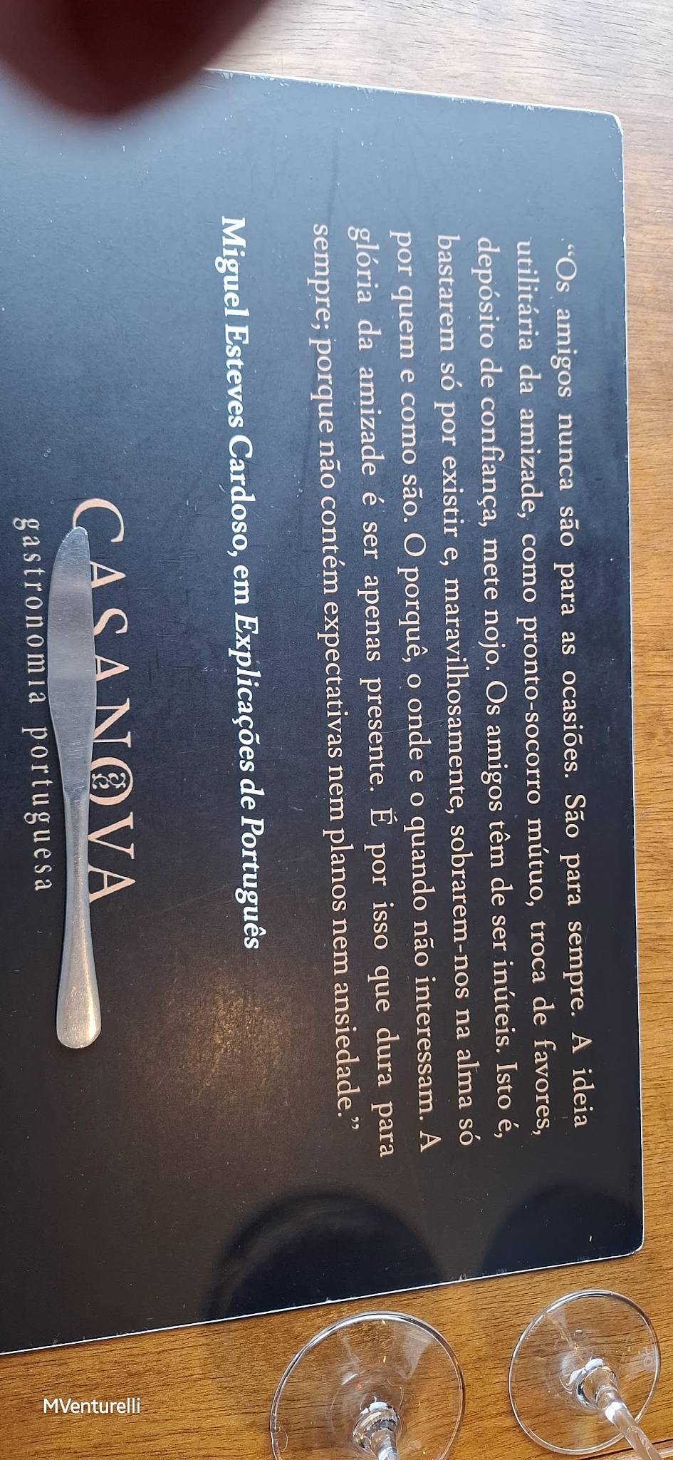 Menu em Casanova - Gastronomia Portuguesa restaurante, Niterói, Rua ...