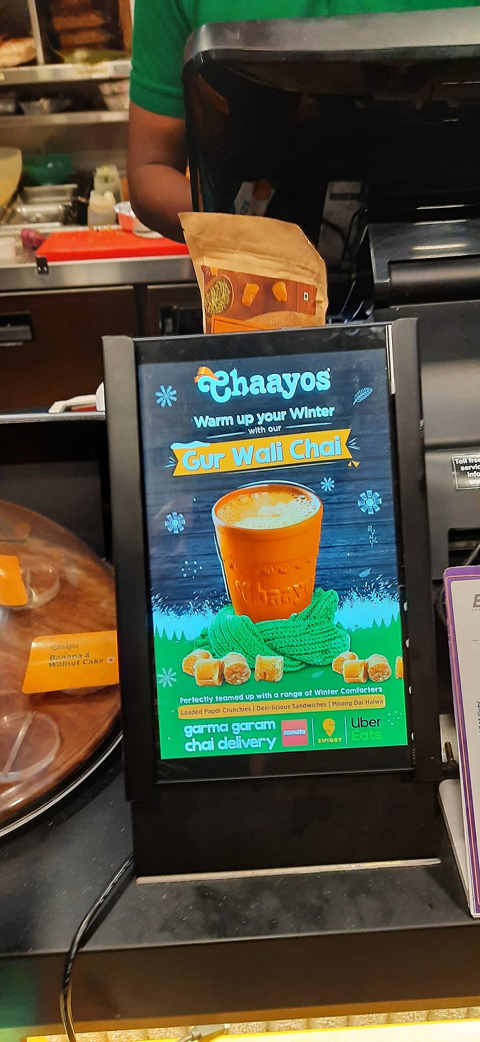 Menu at Chaayos Cafe at Orion Mall, Bengaluru, First Floor